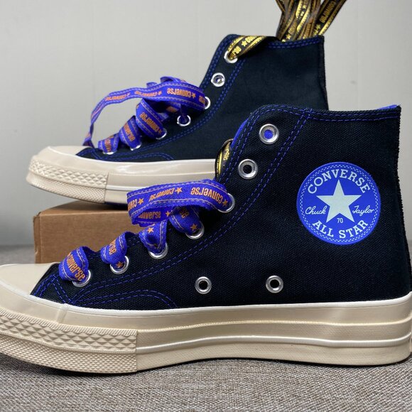 Converse | Shoes | Converse Chuck 7 High Ribbon Laces Womens 7 Black ...